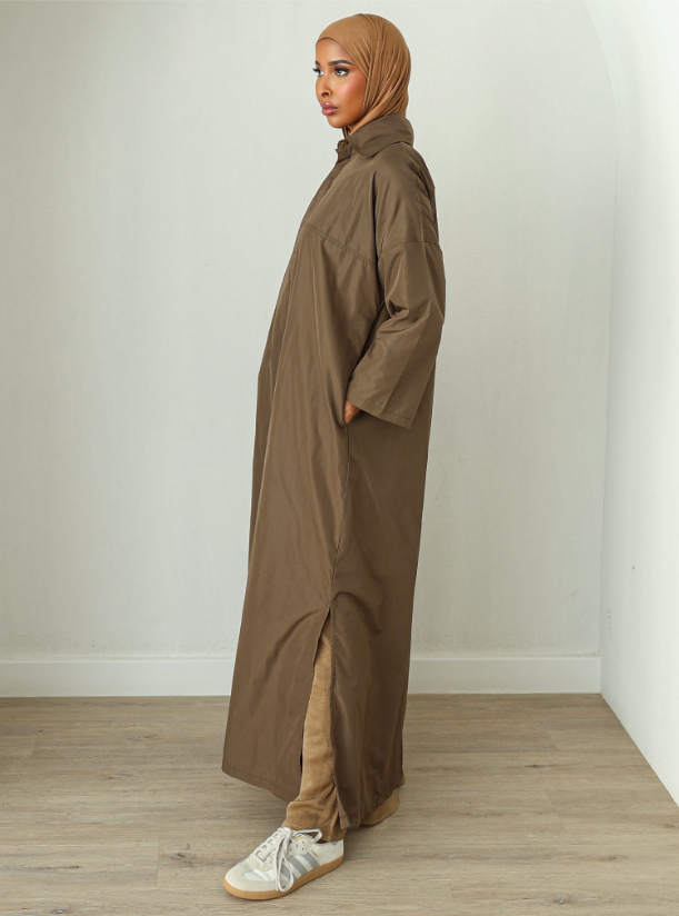 Abaya coat Waterproof coat abaya Abayas from Yalla World at Boksha