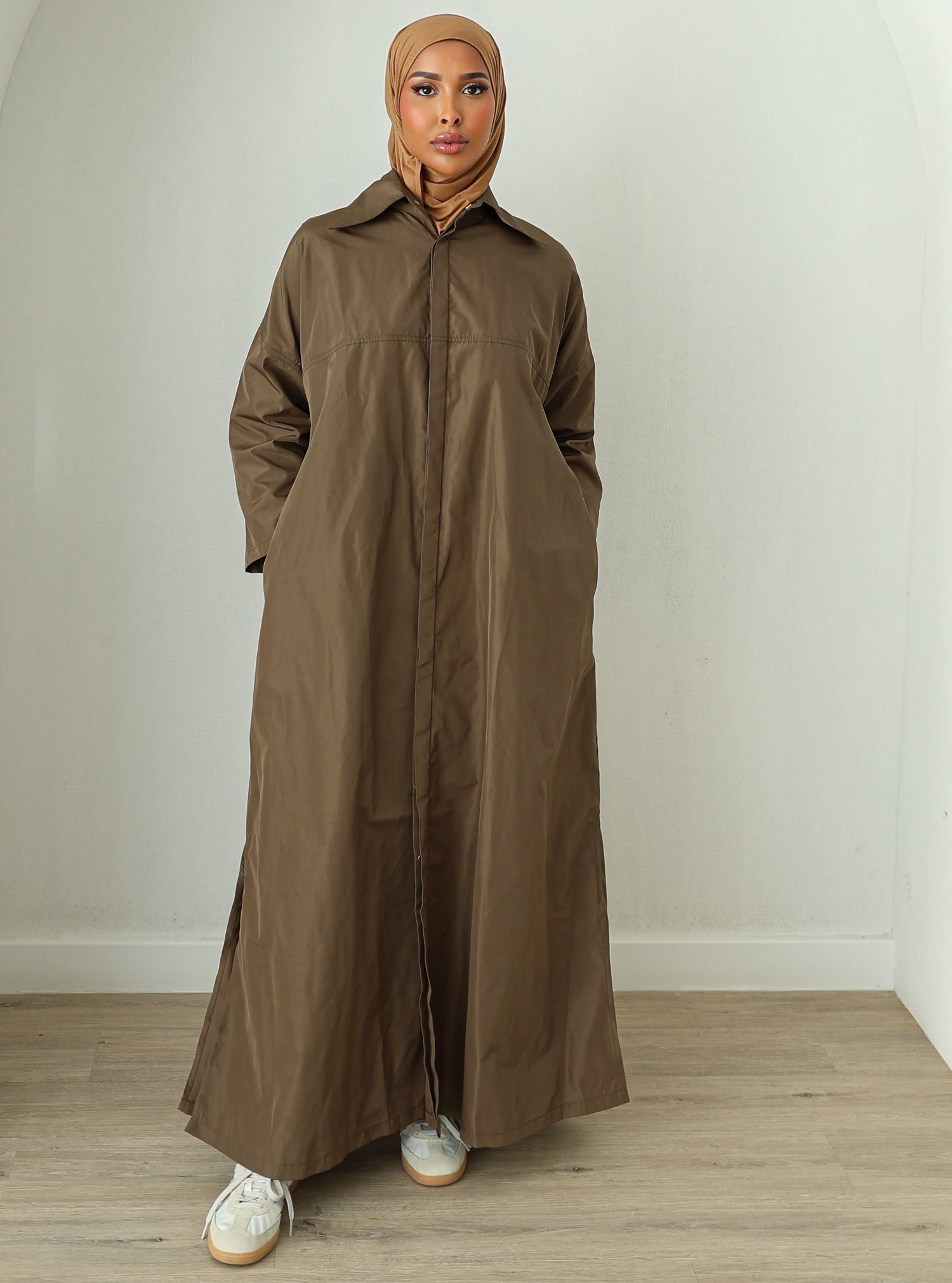 Abaya coat Waterproof coat abaya Abayas from Yalla World at Boksha