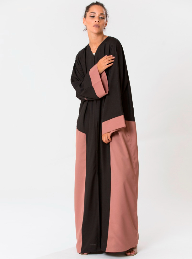 OSH - 006 Black Abaya for daily use Abayas from Osh collection at Boksha