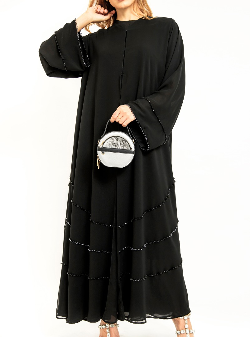 Elegant string stringed Abayas from khunji at Boksha