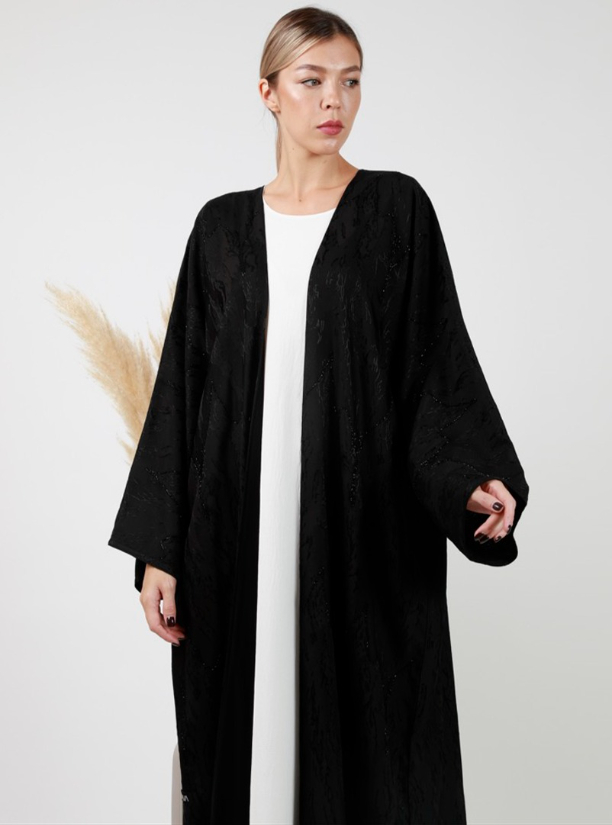 024 abaya Luxury black abaya with embellishments Abayas from By diva at ...