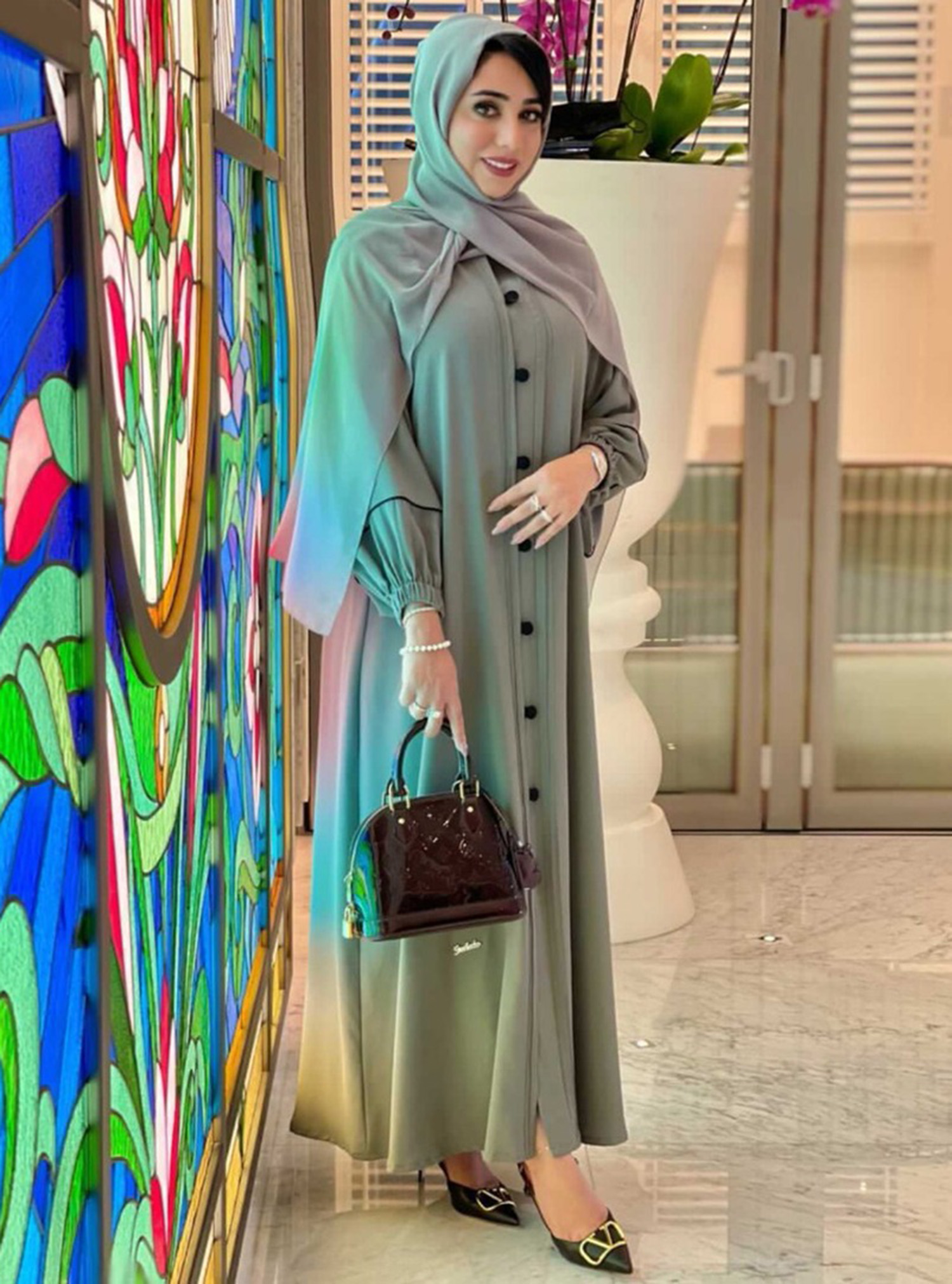 MODEL 7587 Daily abaya Abayas from Geelato Abaya at Boksha