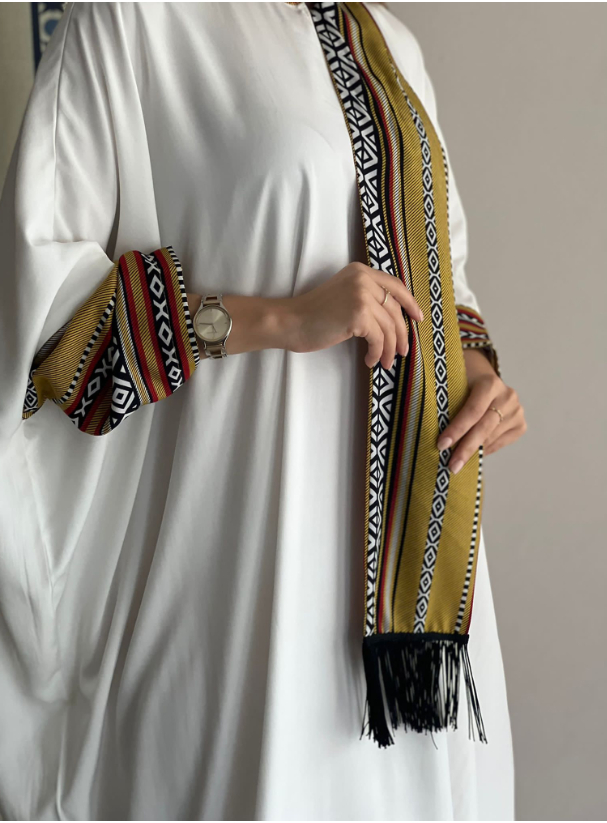 Sadaw kaftan Pure Cotton kaftan with sadaw scarf Kaftans from Trendy ...