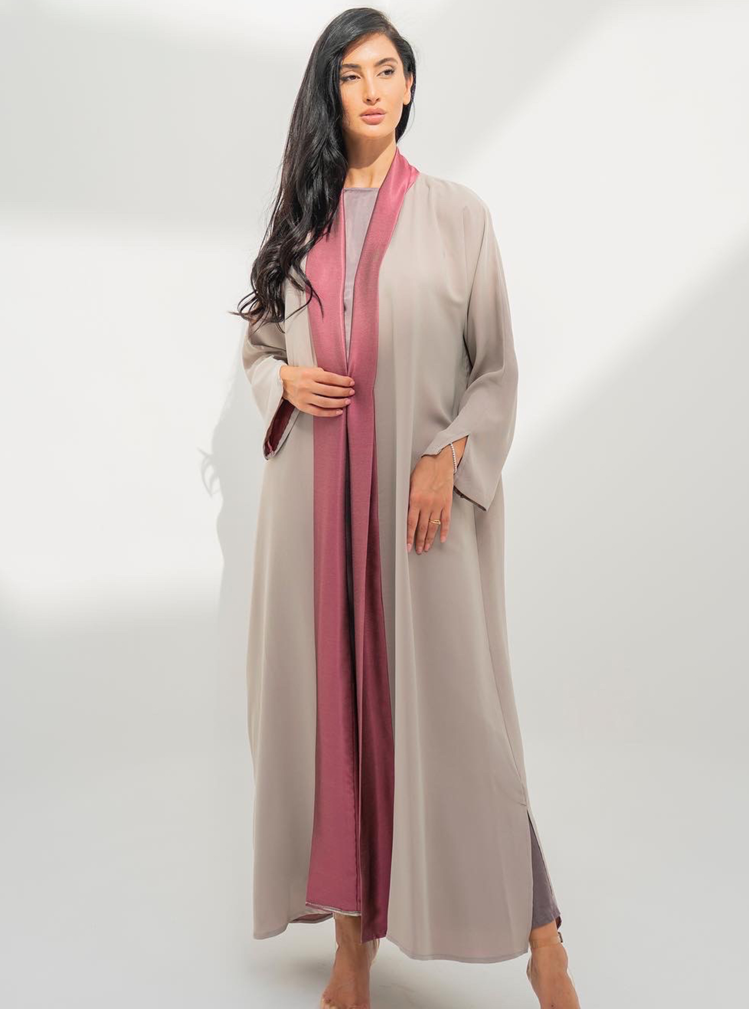 Daily Abaya daily colered abaya , soft fabric Abayas from kay at Boksha