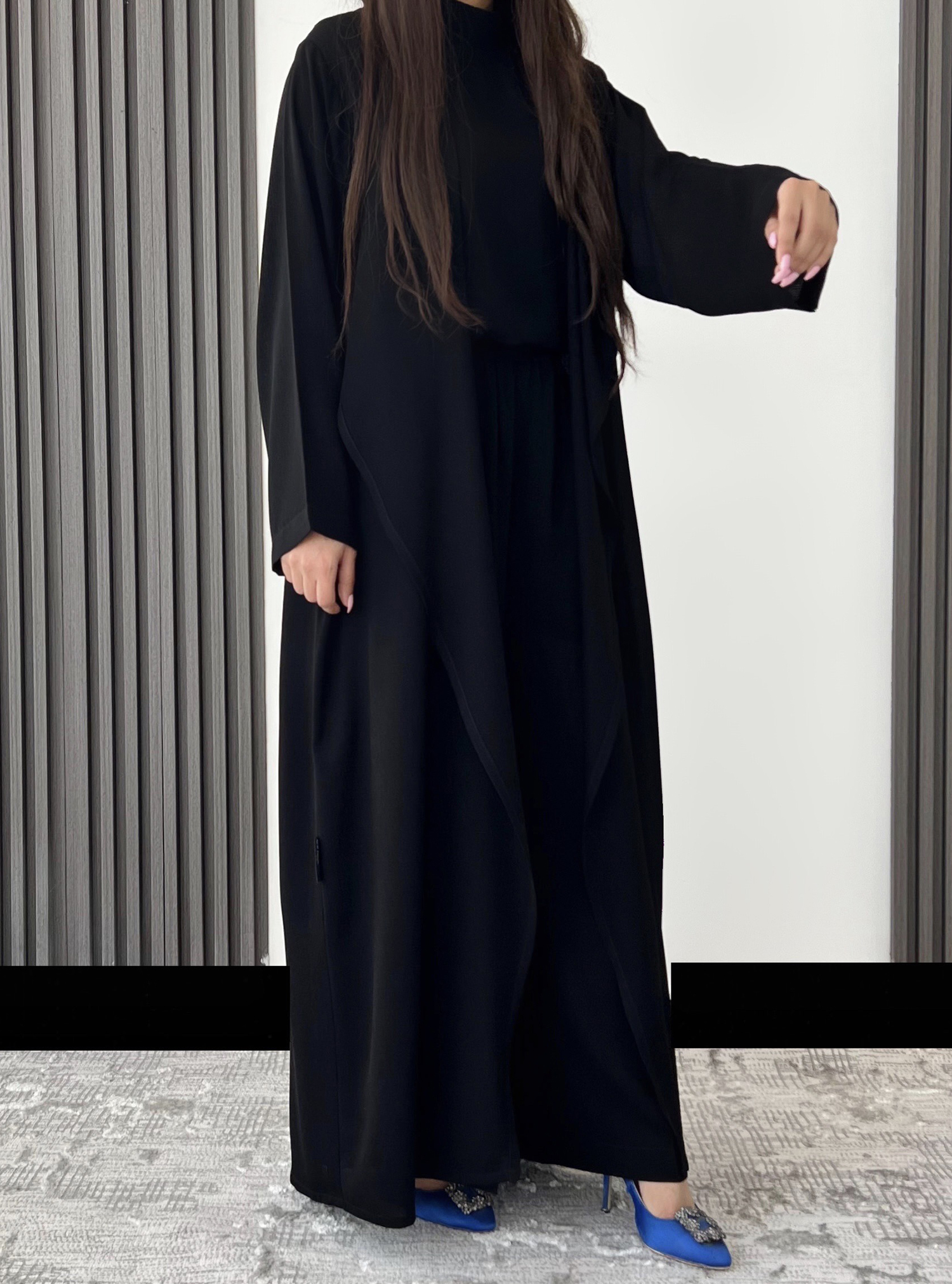 Abaya set Casual full set of Abaya with matching pants and top. Abayas ...
