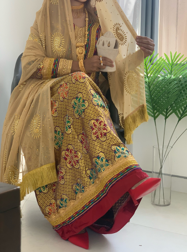 Omani Dress Modern Oman Traditional Dress Dresses from By kakau at Boksha