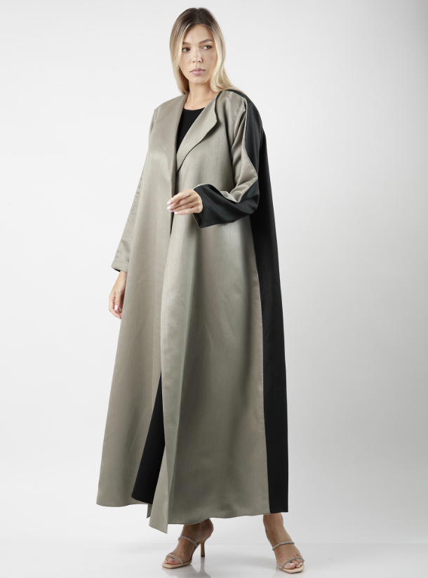 Alya Abaya Alya Abaya in two color combination. Olive and Black. Comes ...