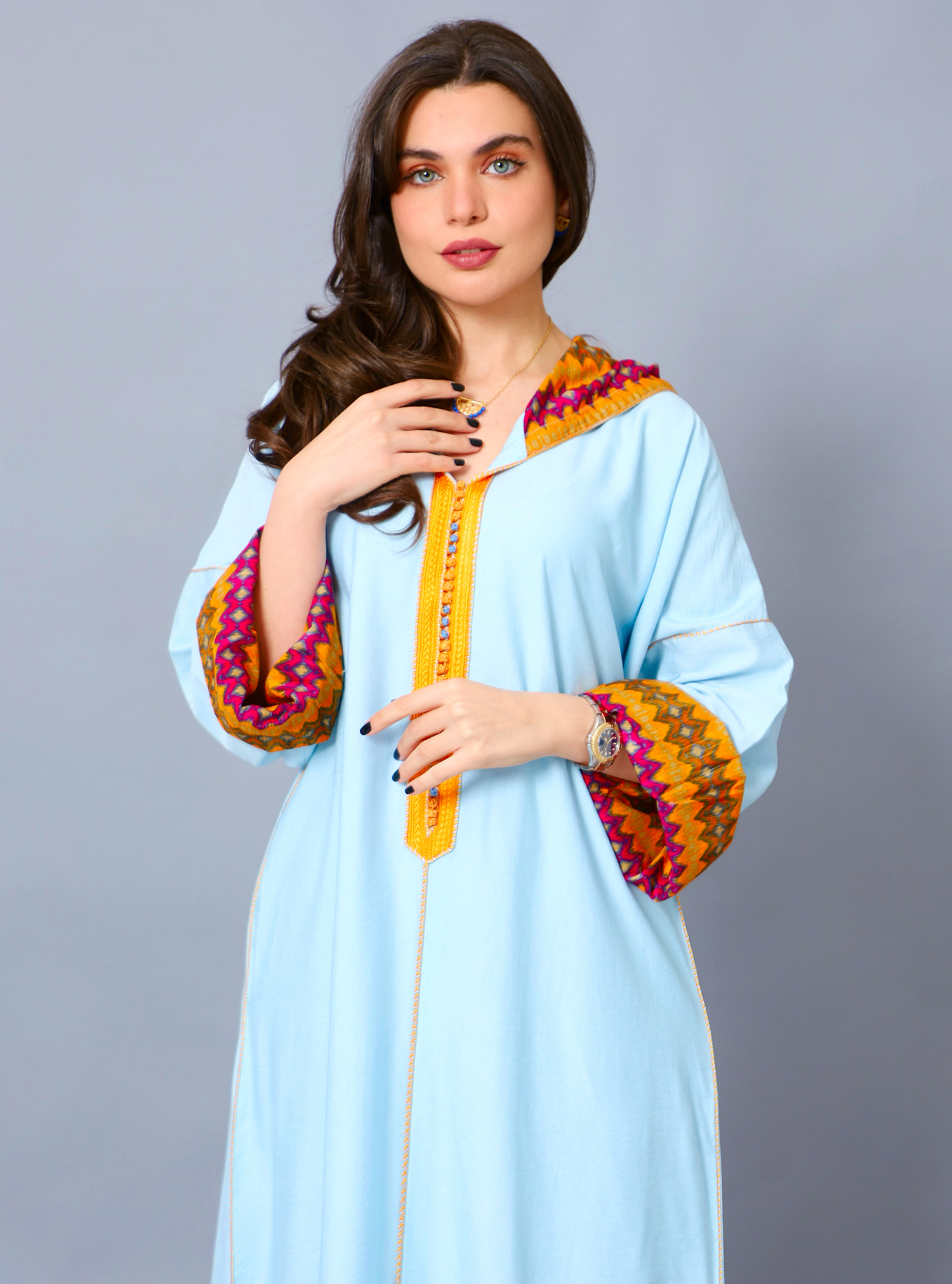 RC23: 40 Modern Moroccan Jellaba Kaftans from AlJoud Designs at Boksha