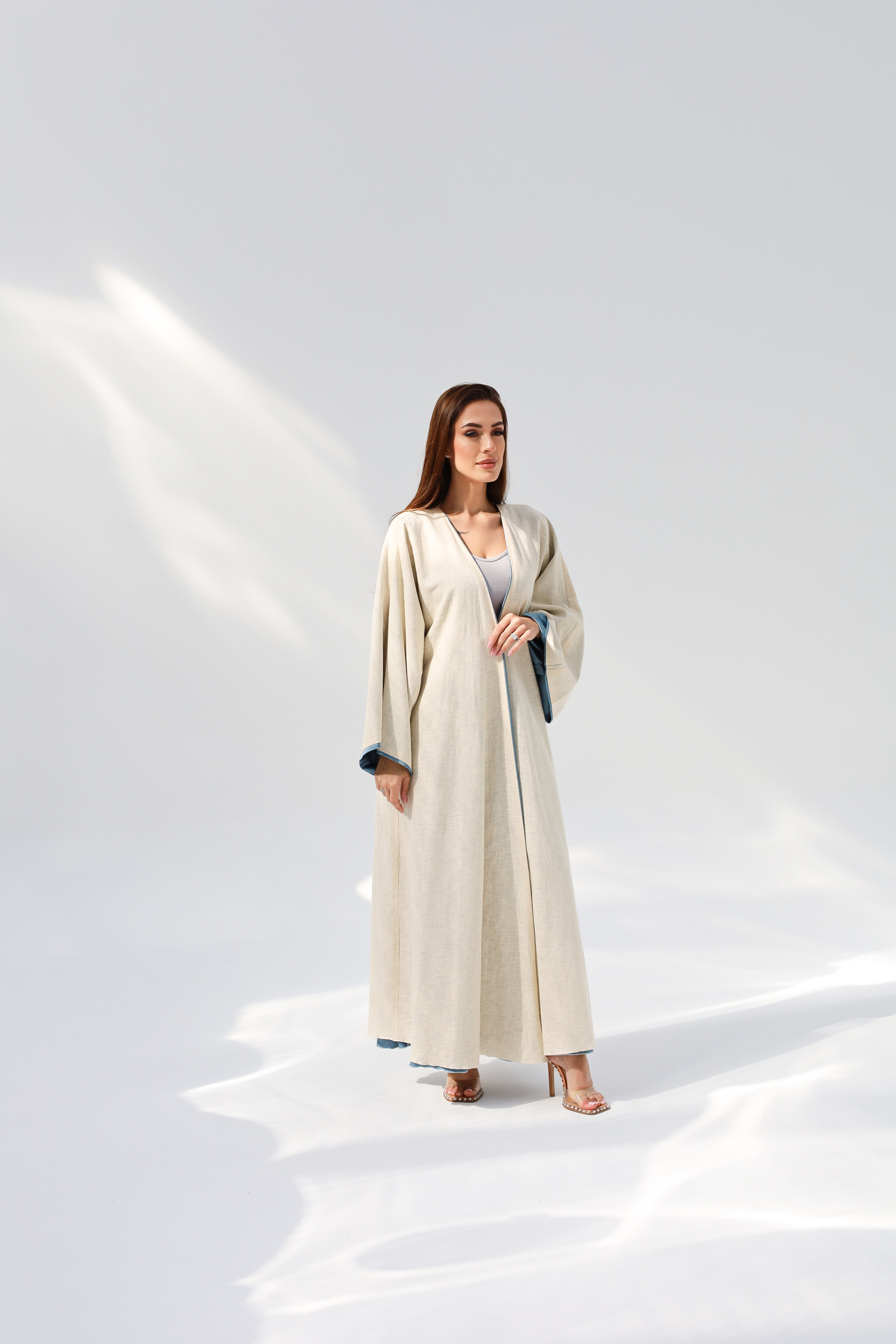 Abaya Double sided abaya Abayas from Seventy6 Boutique at Boksha