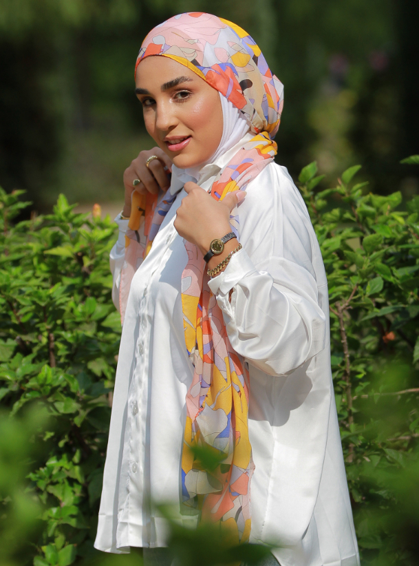 Amelia Amelia Multicolored Scarf Chiffon 175 x 70 cm *size may vary 1 ...