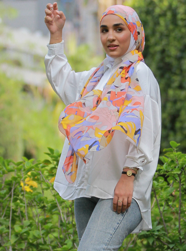 Amelia Amelia Multicolored Scarf Chiffon 175 x 70 cm *size may vary 1 ...