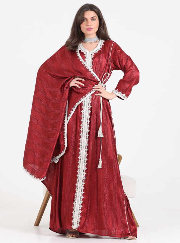 RC23-027 Modern Moroccan Kaftan Kaftans from at Boksha