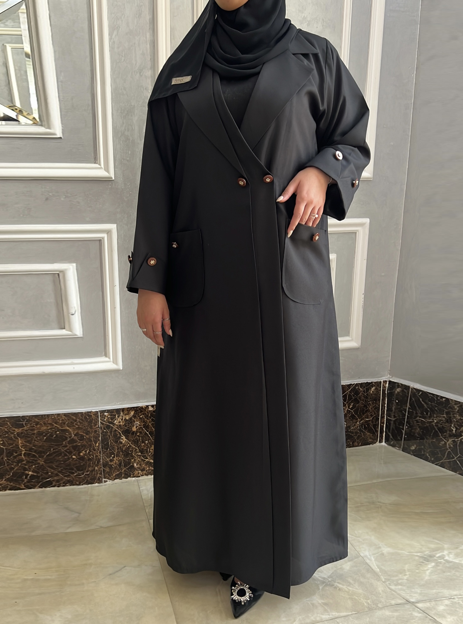 Work abaya Work Abaya Abayas from Amal Bin Butti at Boksha