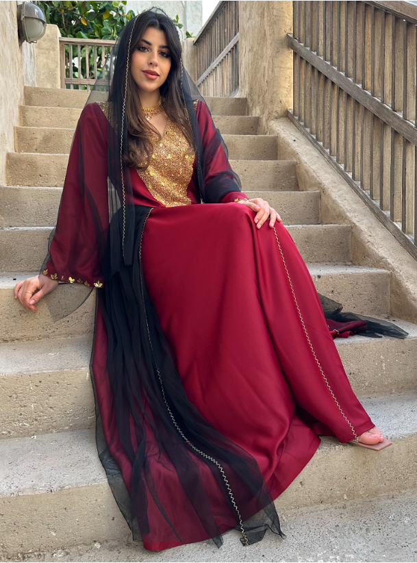 Al Johara Our exquisite Kaftan with Heavy Embellished Work, the true ...
