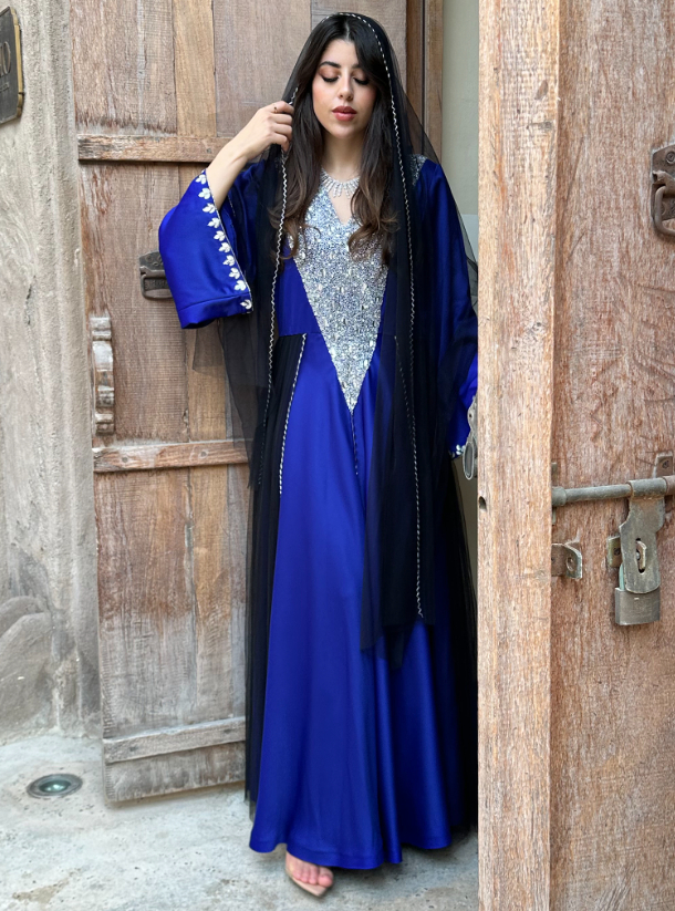 Al Hanoof Our exquisite Kaftan with Heavy Embellished Work, the true ...