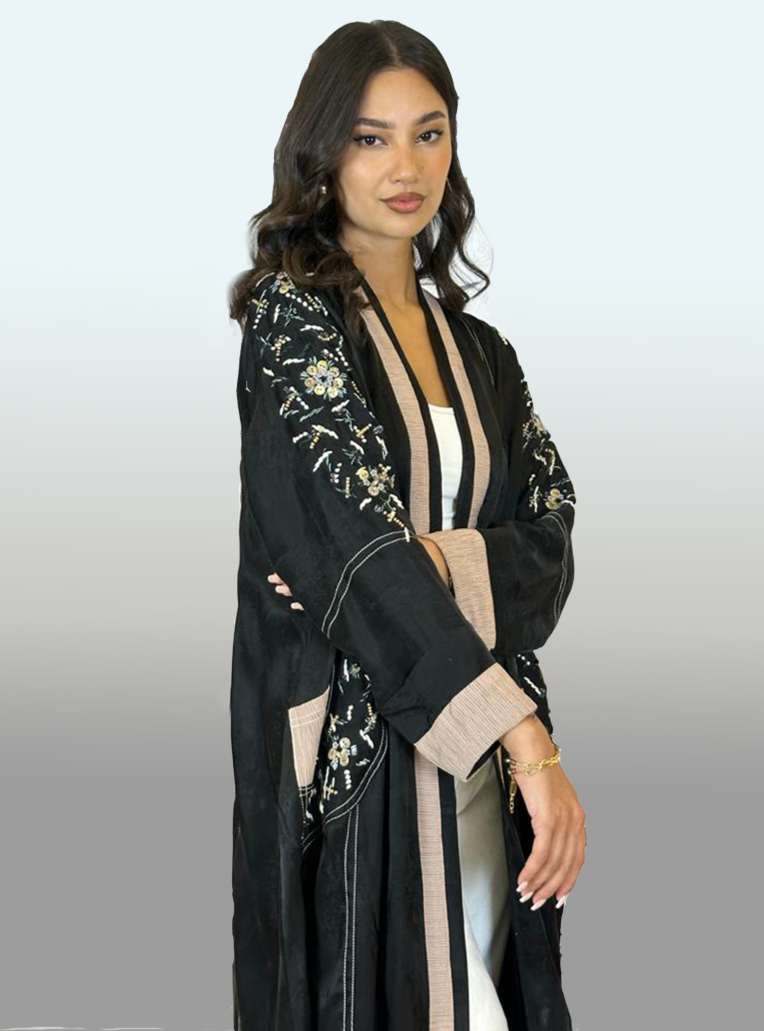 Soft Abaya Silk linen abaya suitable for summer Abayas from Ahla ...