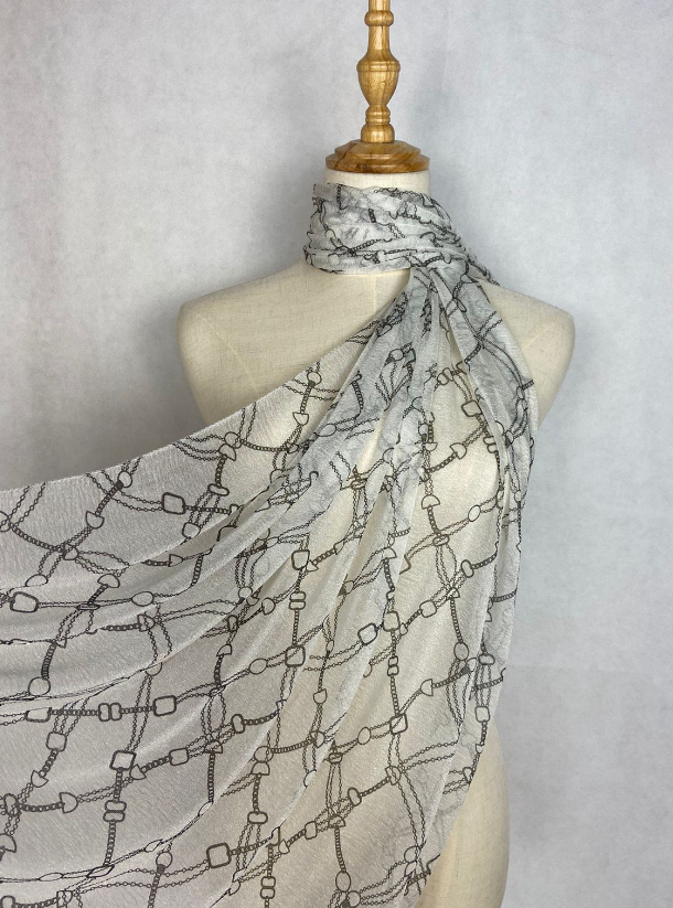 Al Rawnaq Soft and Steady Kashmiri Scarfs with print Headscarf from ...