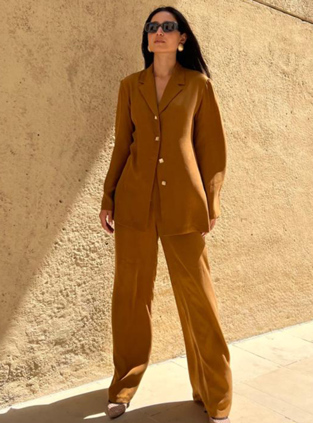 Selima Set Comfortable travel wear set, feels so soft on skin, suitable for hot/cold weather ...