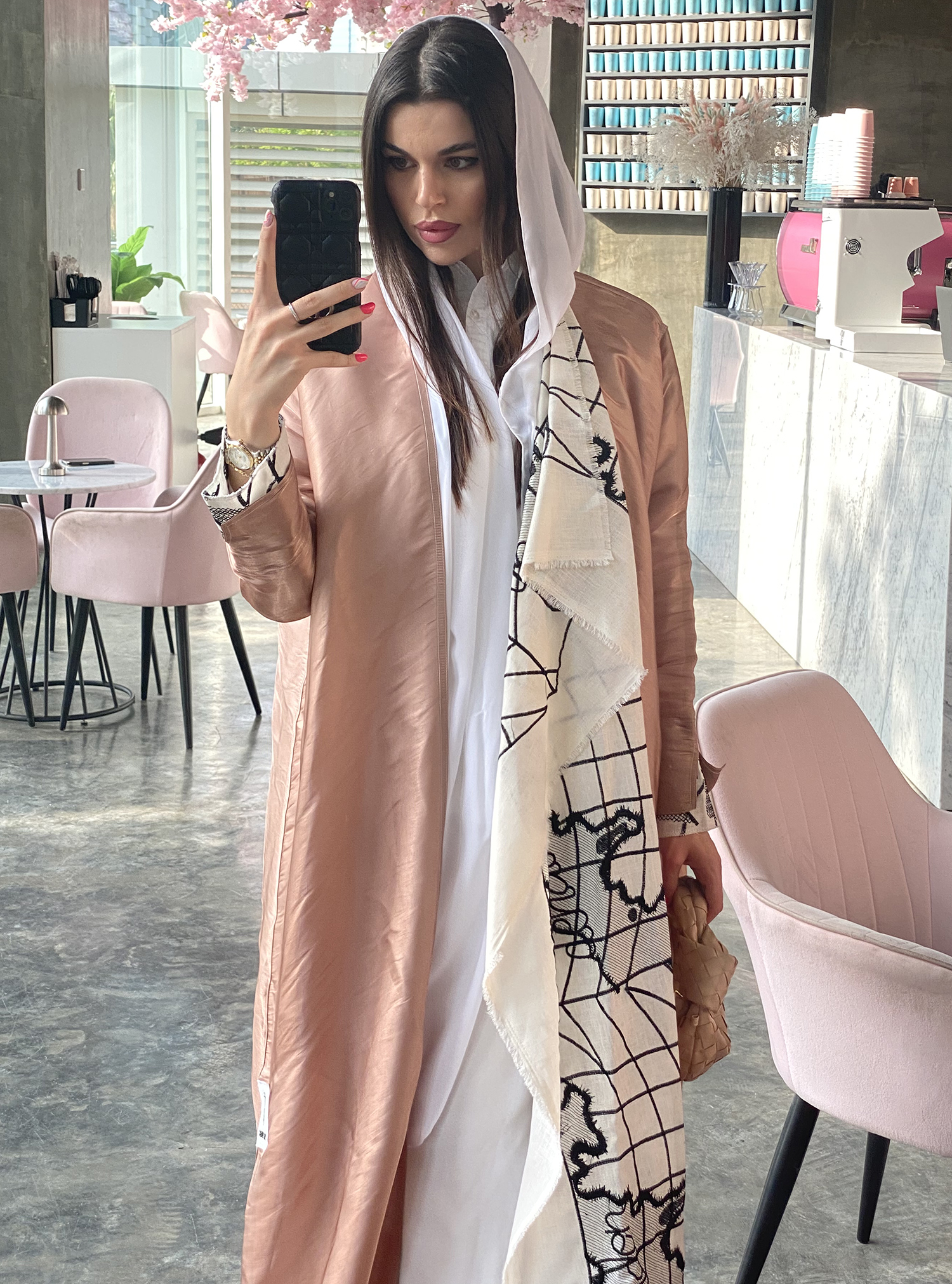 SS23 Elegant light and fresh abaya for Summer and daily use Abayas from THE THREADZ at Boksha