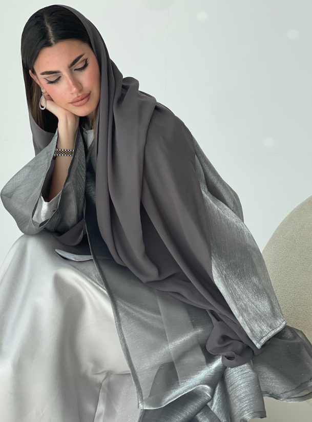 Abaya & Dress Abaya & Dress With Scarf Abayas from Buhra at Boksha