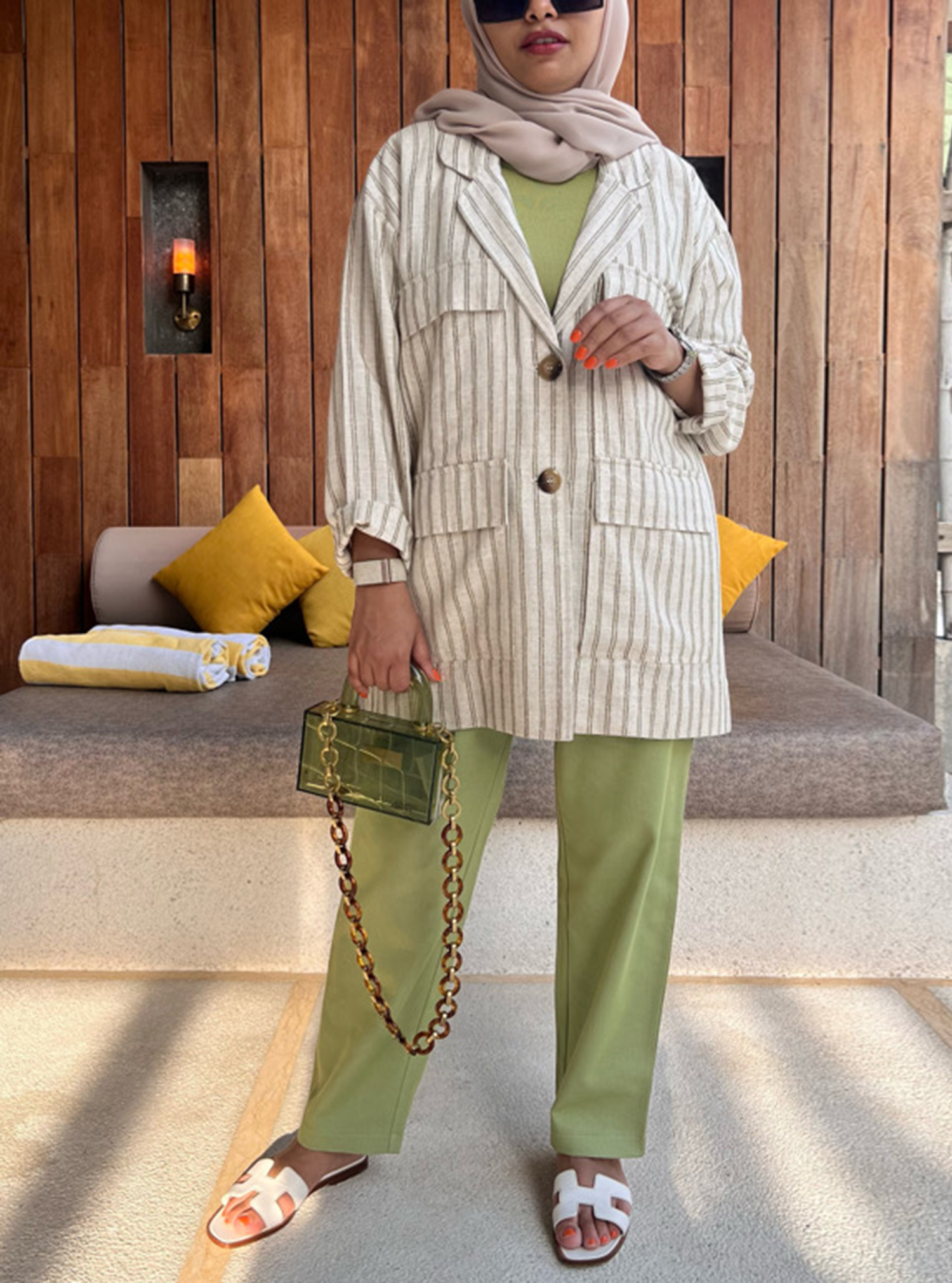 Capri Suit This stylish two-piece Capri Suit is perfect for all-day ...