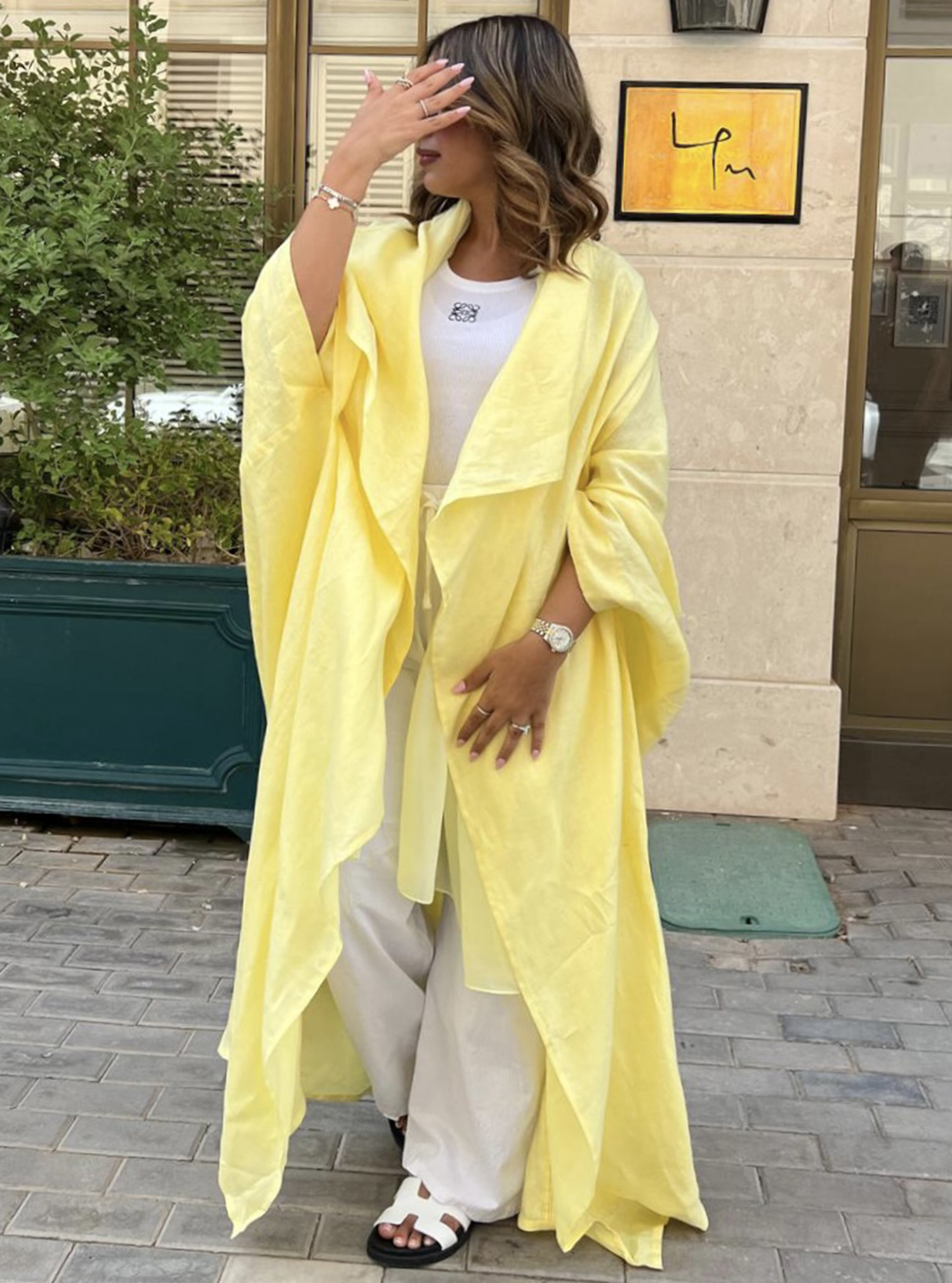 Yellow availability in other colors Abayas from Abayacheck at Boksha