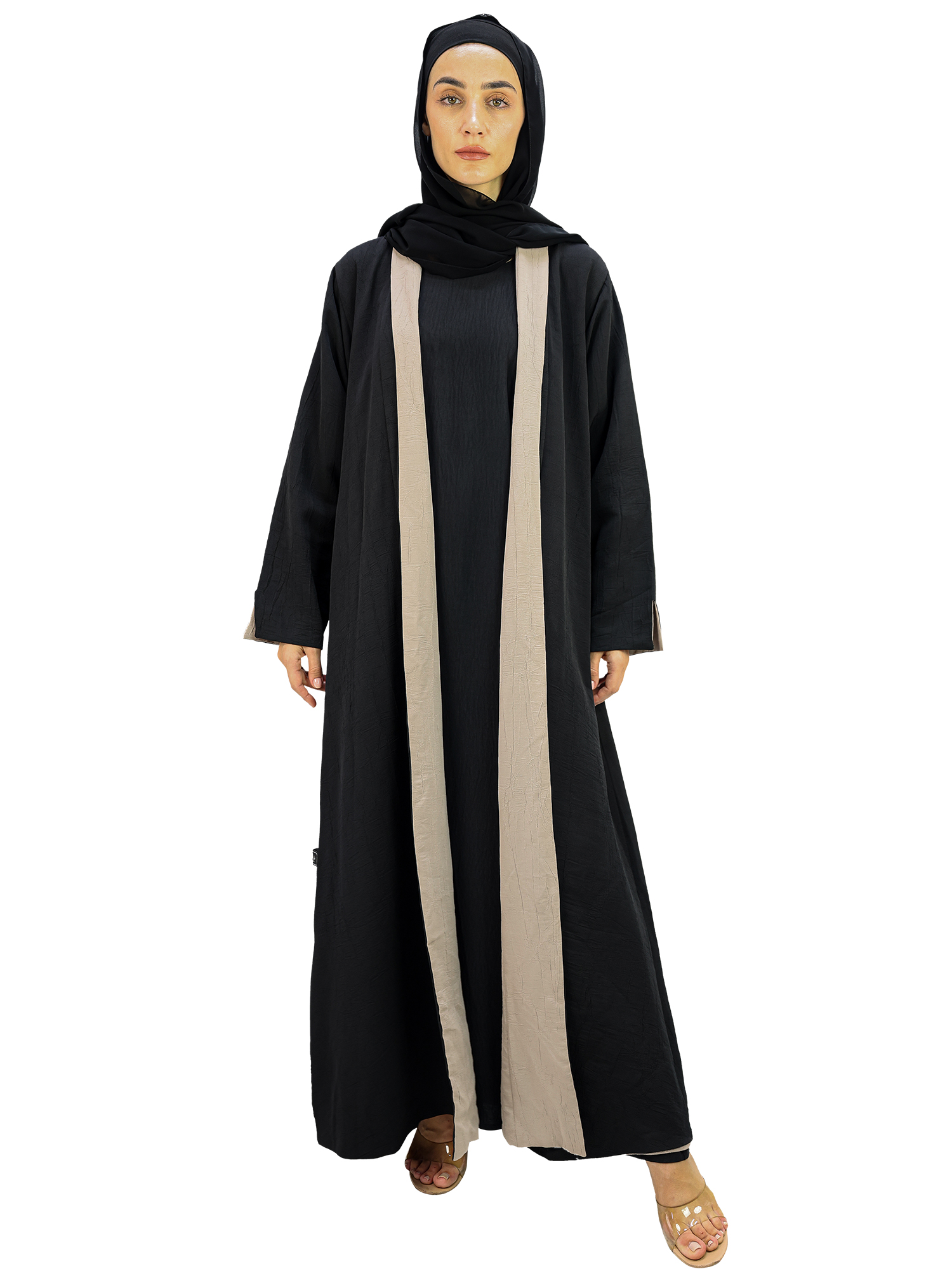 Double Face Elevate your fashion versatility with our reversible abaya ...