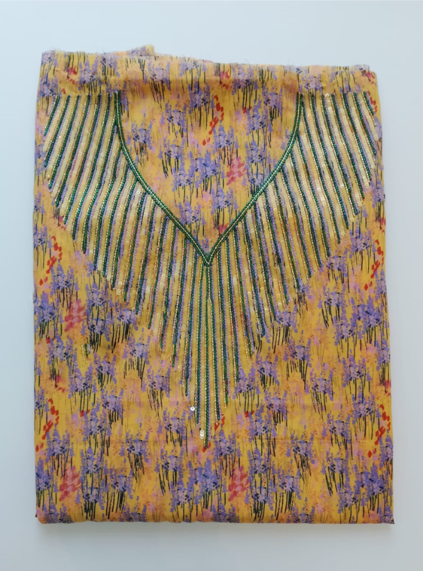 Liberty Yellow Liberty London Art Fabrics 100% Pure Cotton - Yellow ...