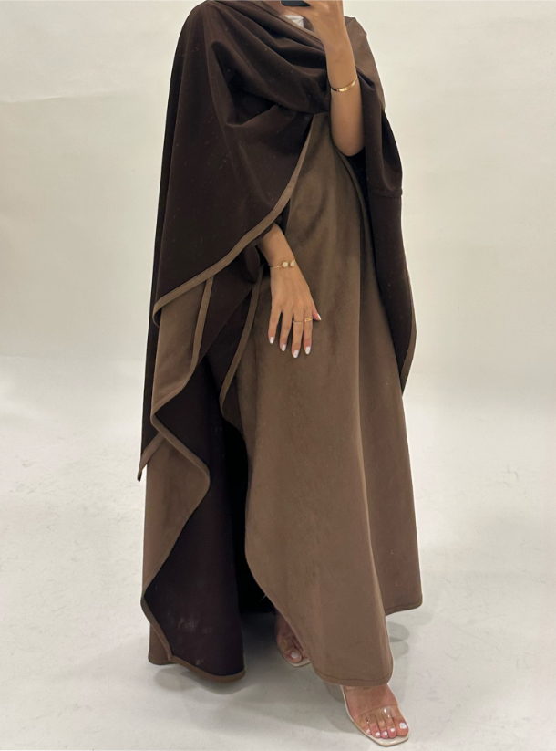 ReversibleShaal Brown Double Sided Winter Shamwa Shaal. The sides of ...