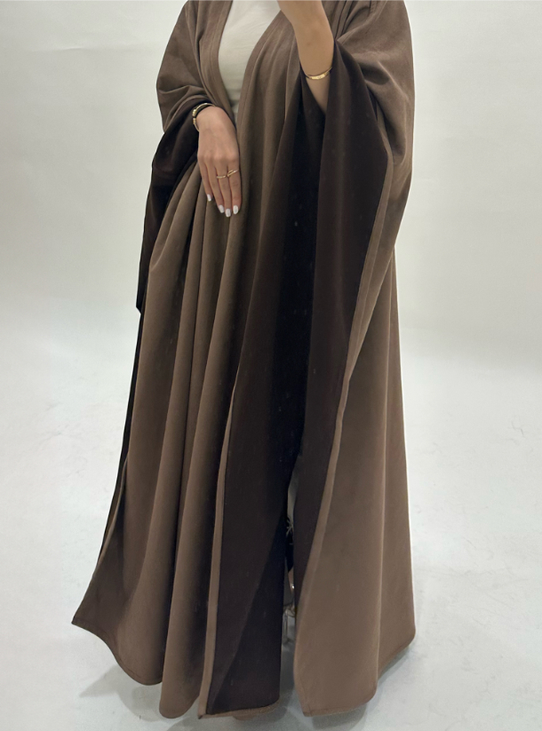 ReversibleShaal Brown Double Sided Winter Shamwa Shaal. The sides of ...