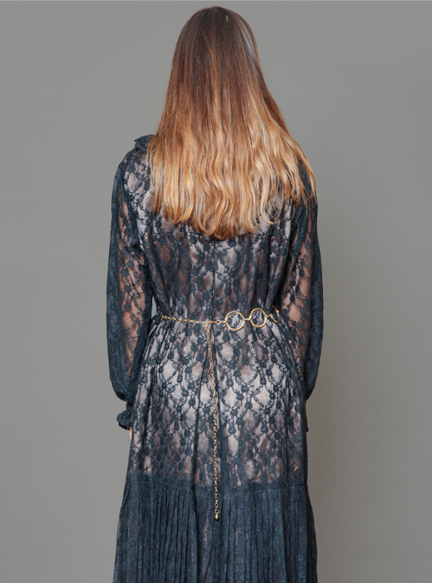 Black Net Dress Black Net Day-to-Night Dress exudes timeless elegance ...