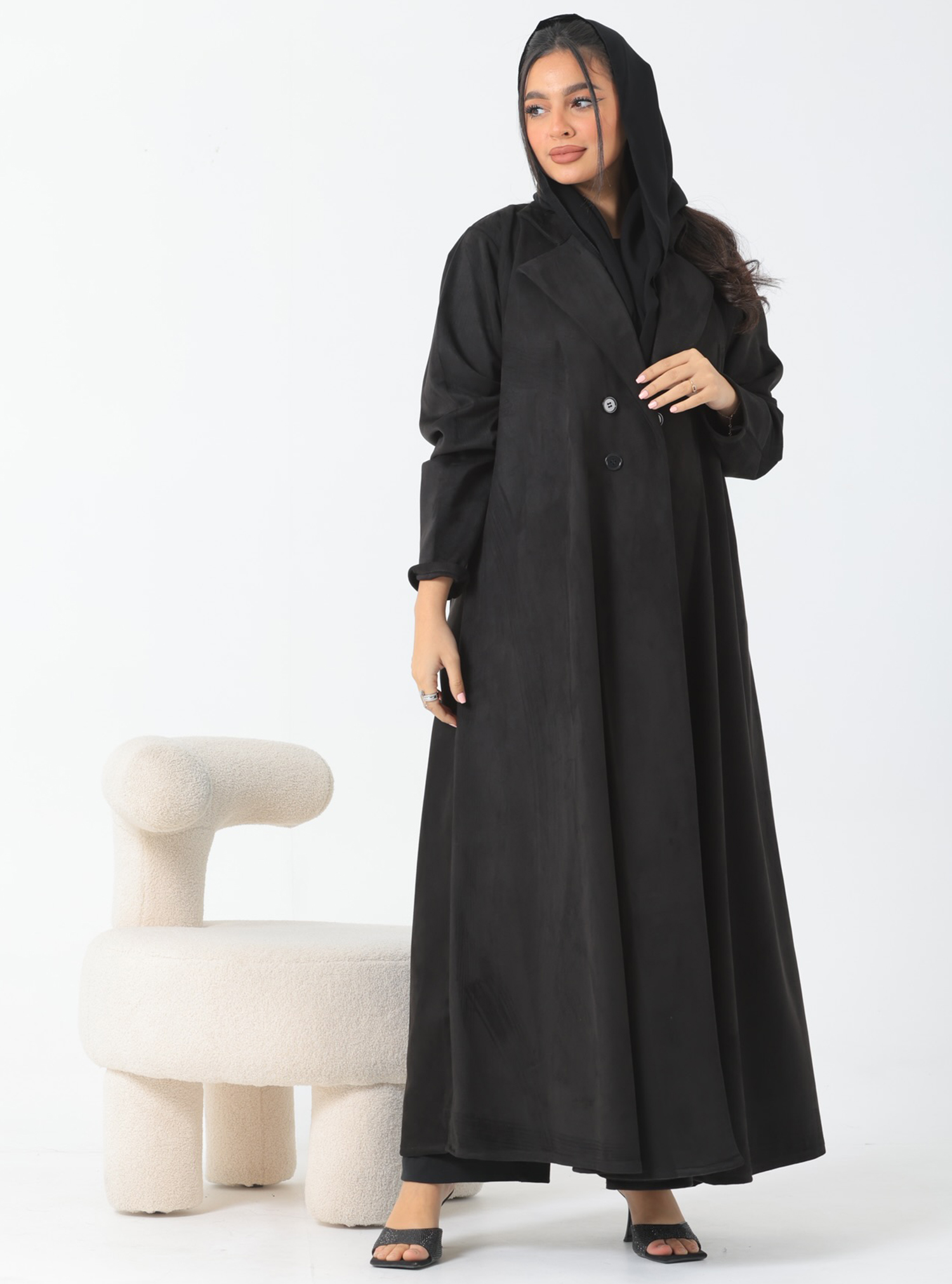 Classy winter Abaya daily wear Abayas from Jewel Design at Boksha