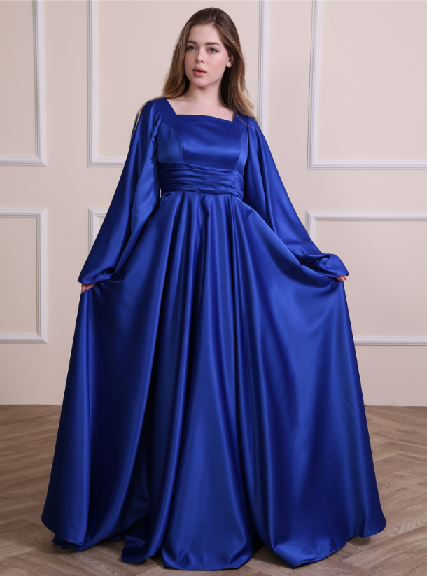 Royal Blue Gown Royal Blue Satin Gown. Perfect for Every Occassion ...