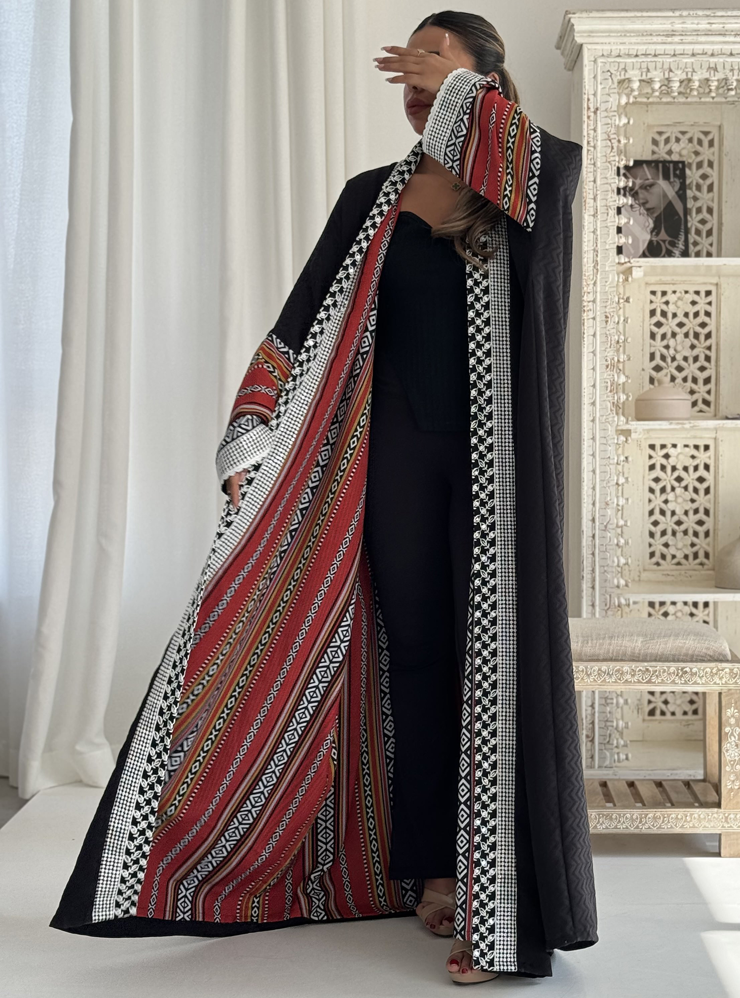 Sadaw bisht wool sadaw bisht with full cotton lining and embrodiered ...