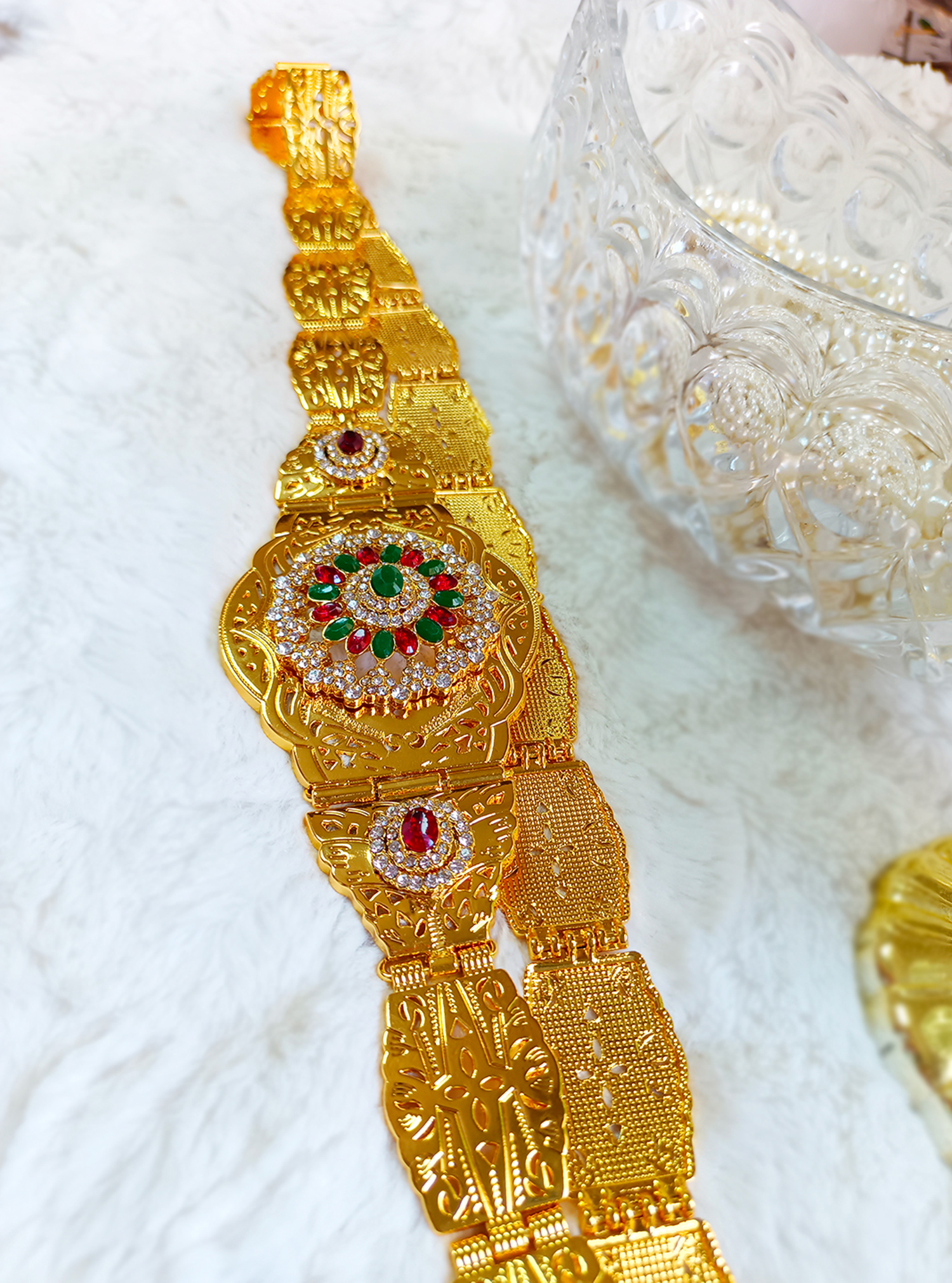 Golden Belt Traditional style belt looks amazing on fustan and dresses ...