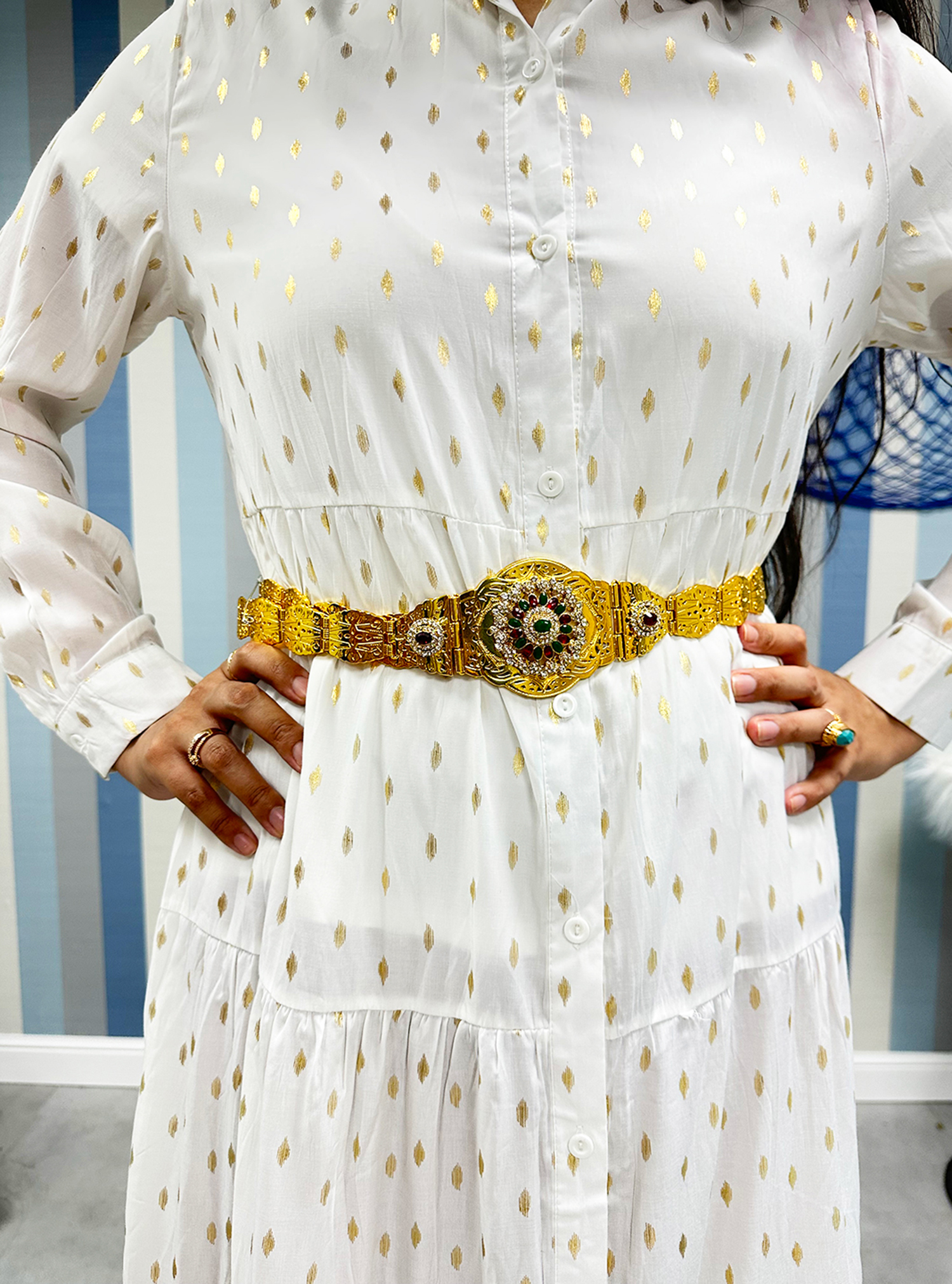 Golden Belt Traditional style belt looks amazing on fustan and dresses ...