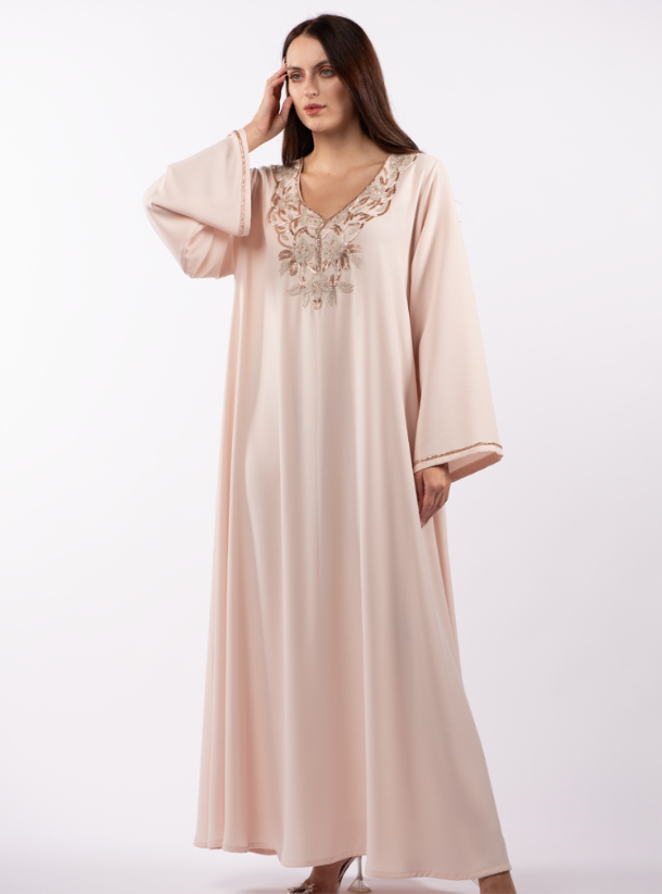 Kaftan0063 Modern kaftan embellished with elegant beads embroidery ...