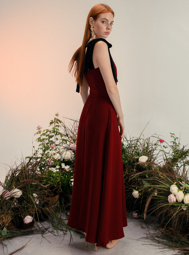 ASTRAL DRESS Elegant Red Dress Dresses from Moonmains at Boksha