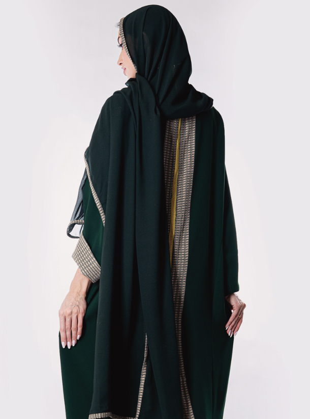 Back Zip Abaya Back zip Style Abaya With Matching Headscarf Abayas from ...