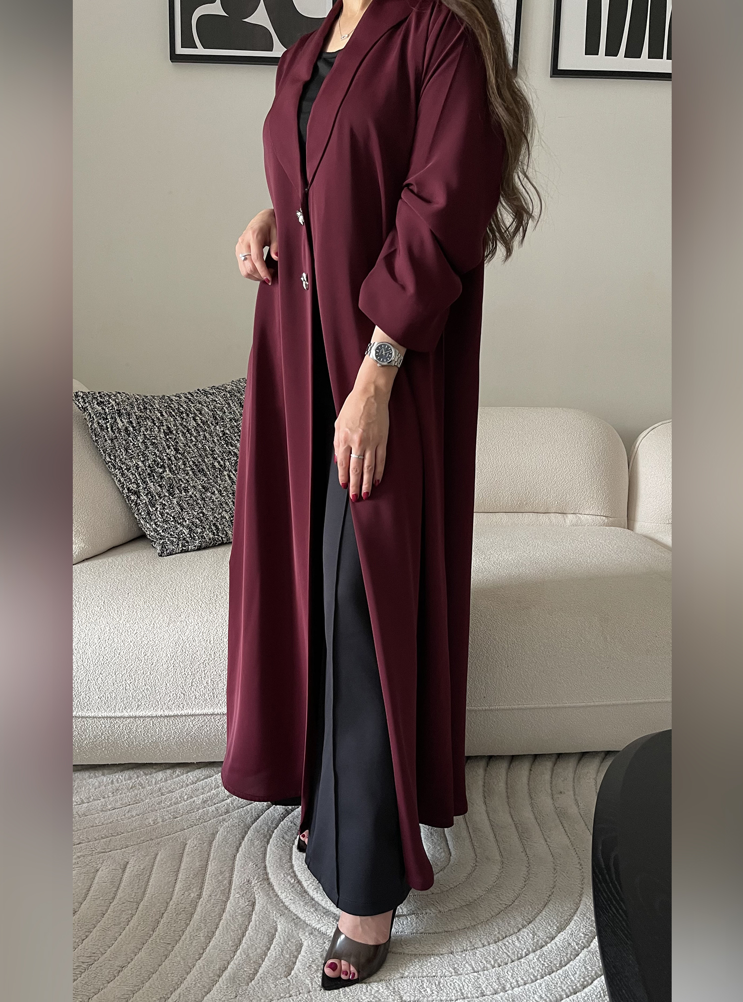Bow abaya Essential to your modest wardrobe. Unique & elegant abaya ...
