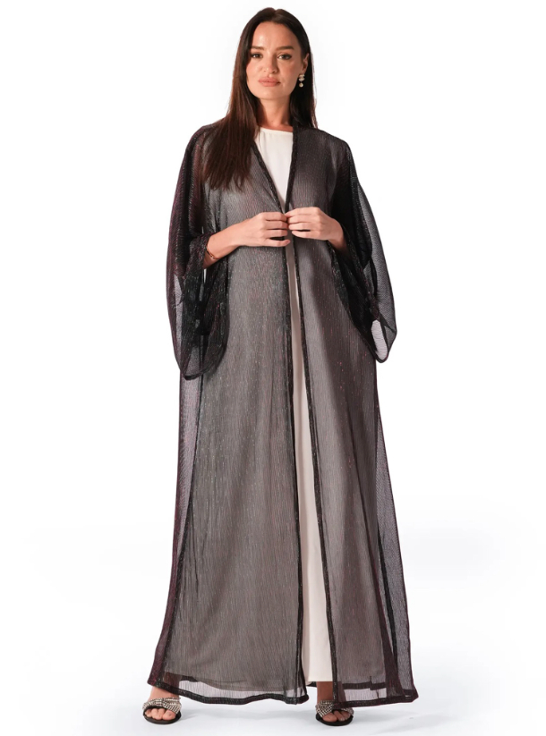 Mesh rainbow Mesh rainbow abaya Abayas from Speranze Way at Boksha