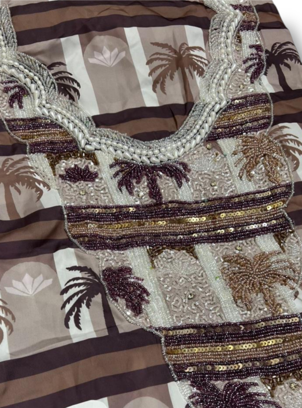 B for Brown Elegant Emirati mukhawar, where tradition meets style ...