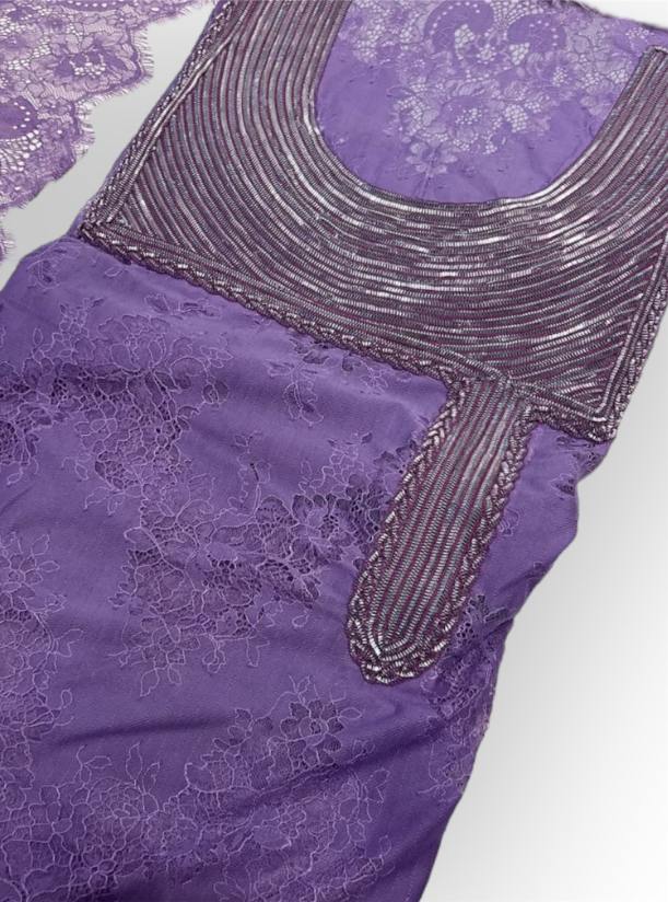 Mukhawar Elegant Dantelle Emirati mukhawar. Unstitched Mukhawar Fabric ...