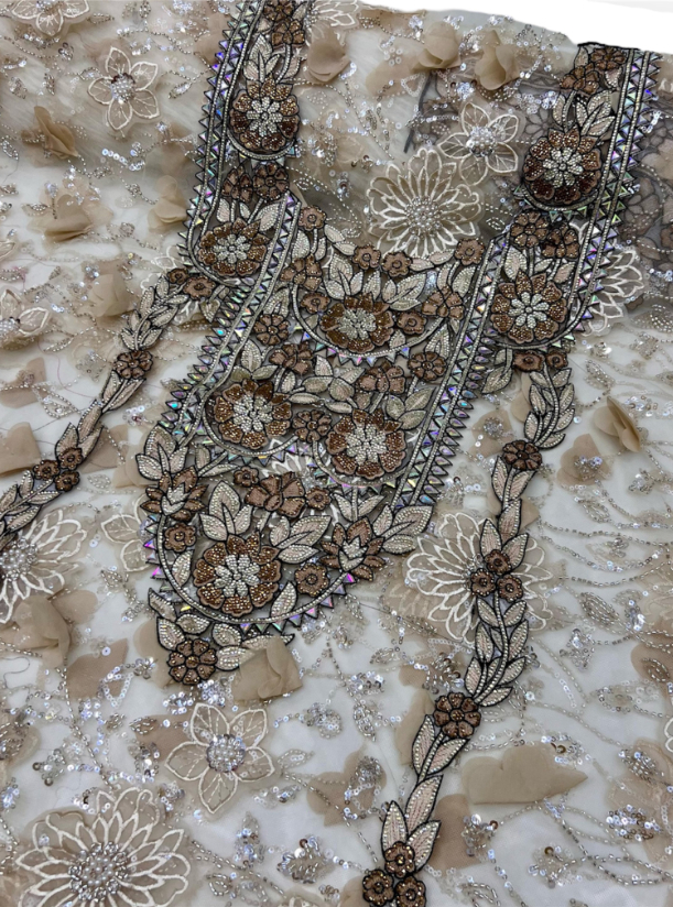 3D Eid Mukhawar Elegant Emirati mukhawar. Unstitched Mukhawar Fabric ...